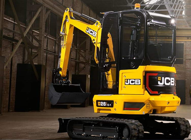 Nouveau : la mini-pelle JCB 26C-1 I M3